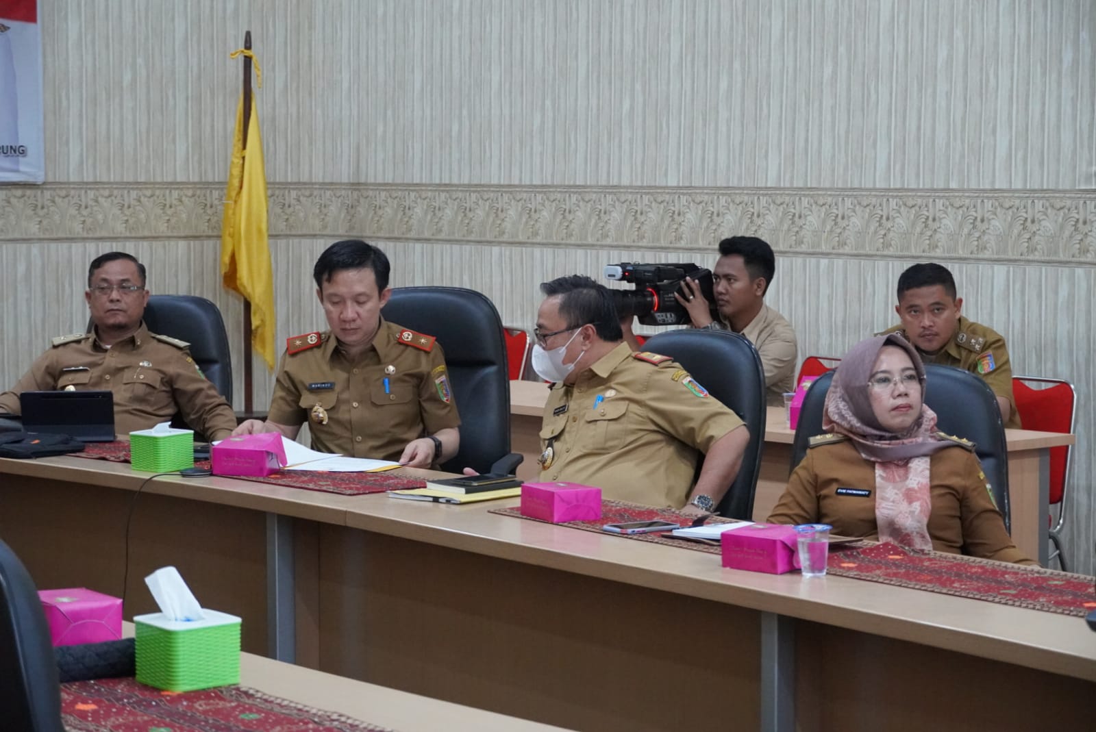 Kepala BPKAD Mengikuti Rapat Pembahasan Kebijakan TPP ASN - INTAI LAMPUNG